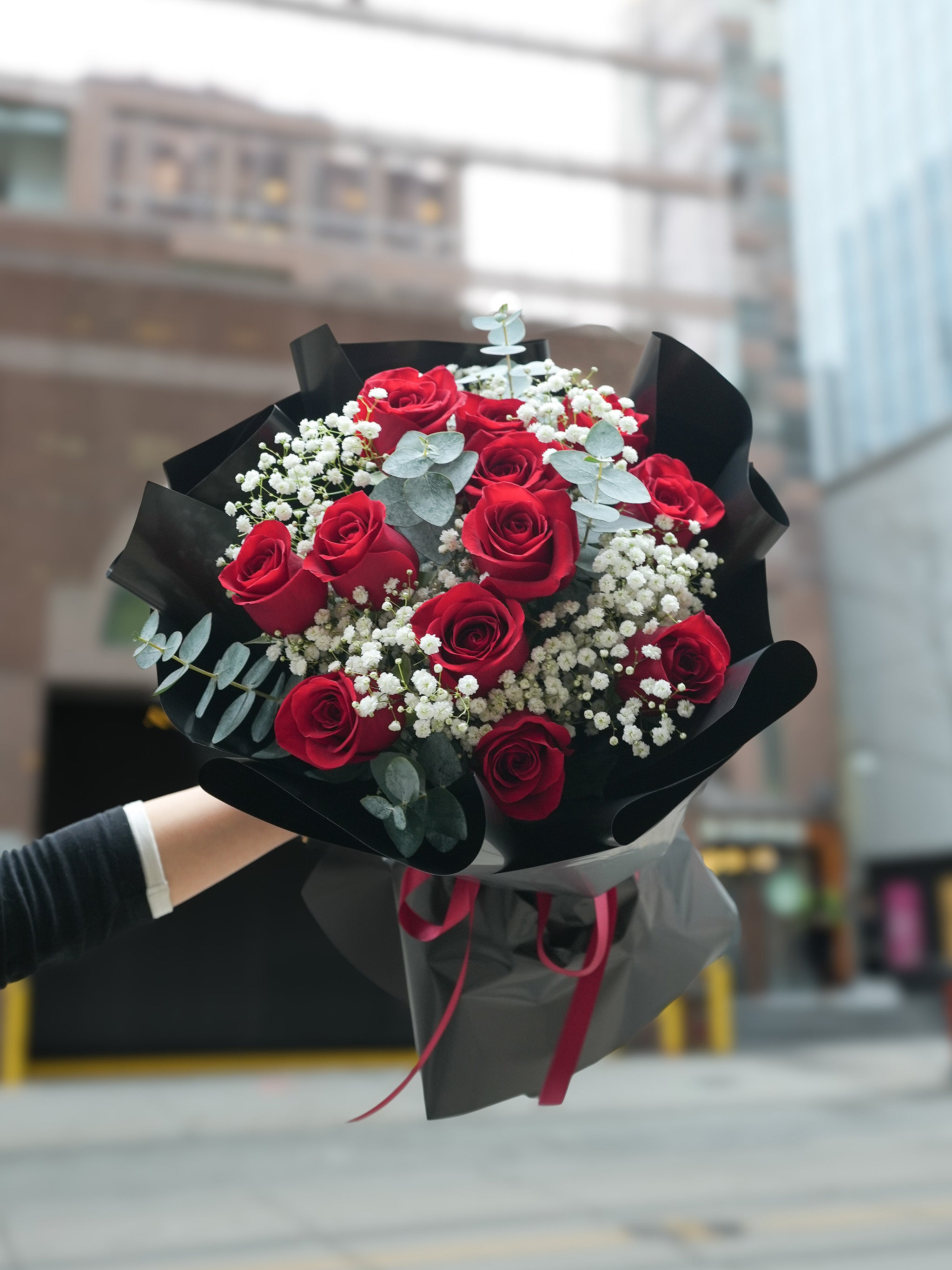 [VD] Premium Red Rose Bouquet - Flower & Plant Free Delivery | Toronto ...